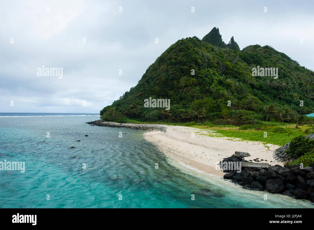 Ofu Island, Manu'a island group, American Samoa, South Pacific Stock ...