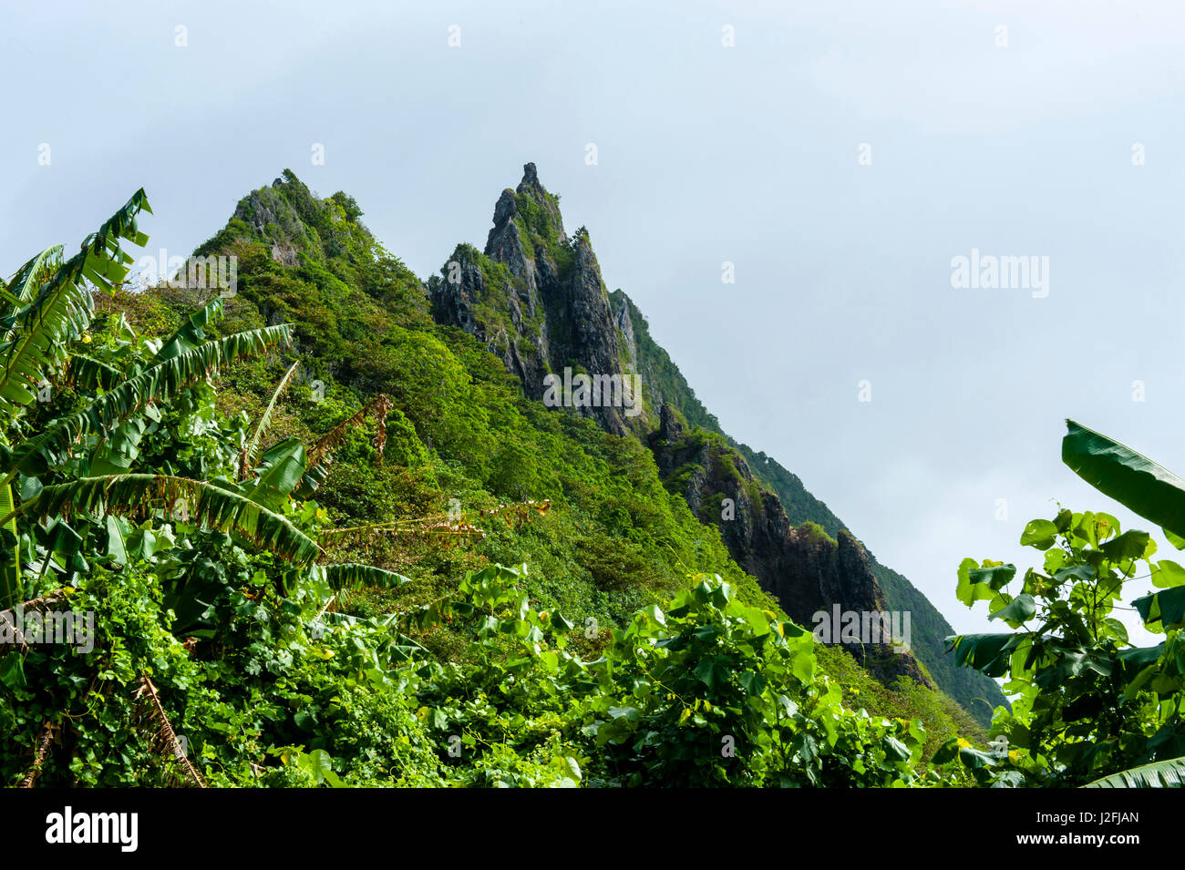 Ofu Island, Manu'a island group, American Samoa, South Pacific Stock ...