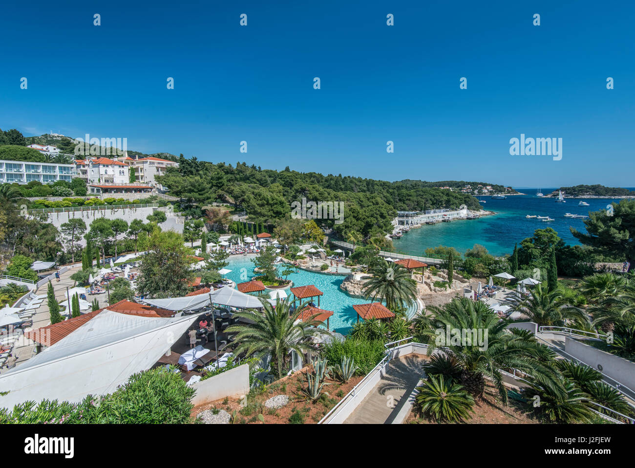 Croatia, Dalmatia, Hvar, Amfora Hvar Grand Beach Resort (Large format ...
