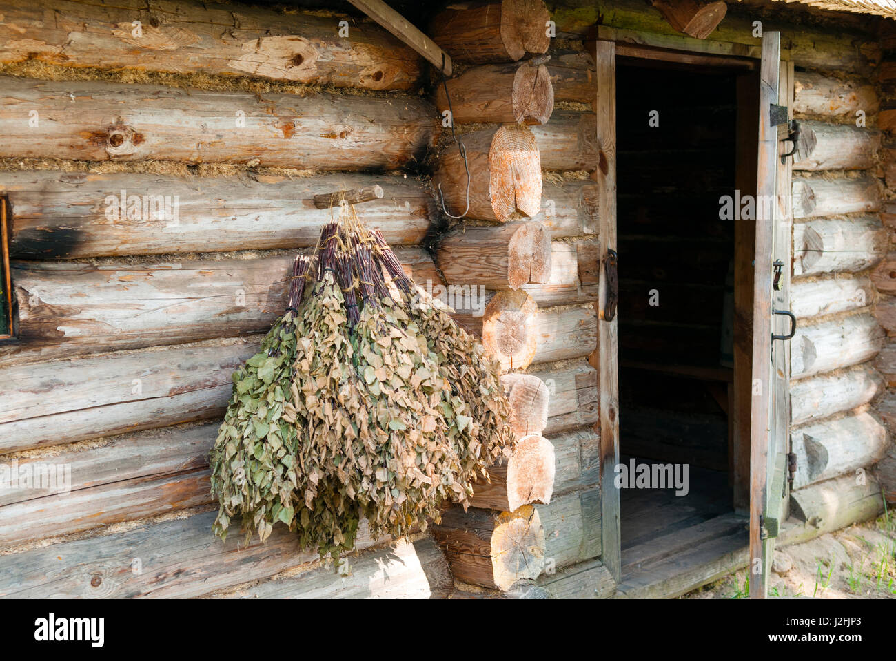 Barn exterior, Seto Farm Museum, Varska, Estonia, Baltic States Stock ...