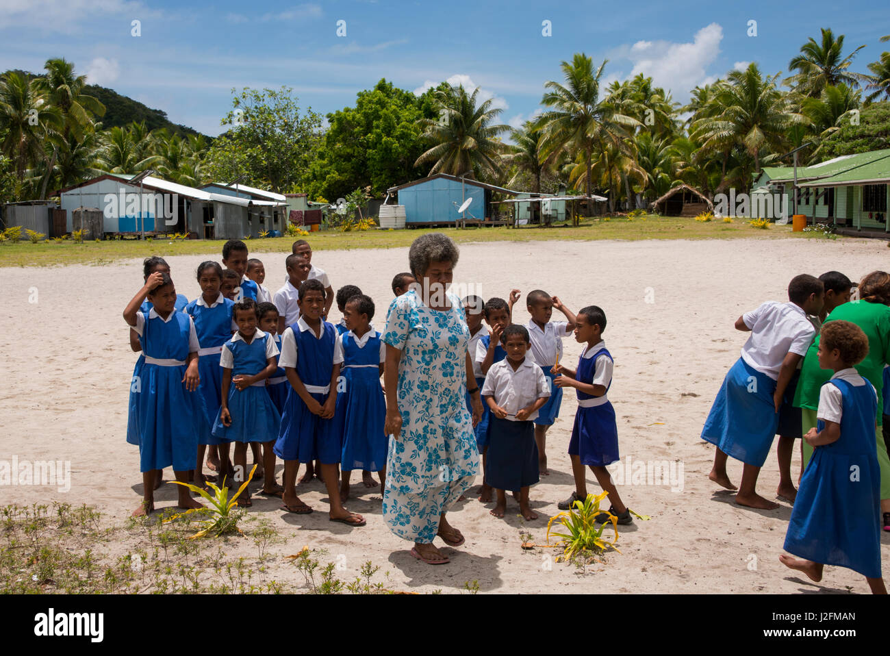 Fijian school children hi-res stock photography and images - Alamy