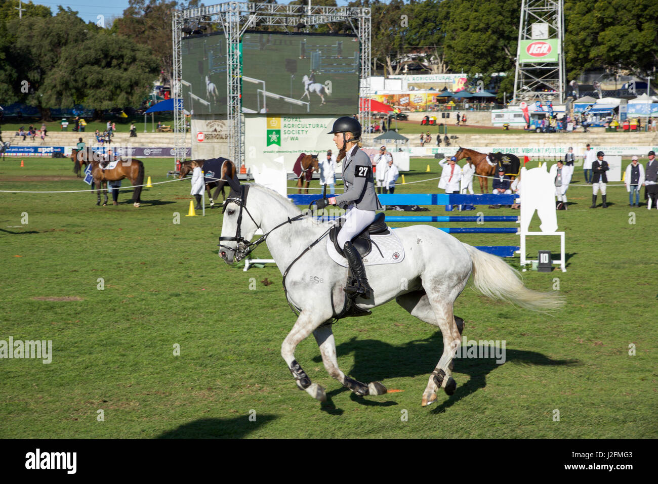 Equestrian show jumping attire hi-res stock photography and images - Alamy