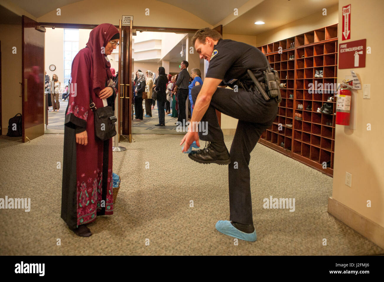 Muslim mosque shoes hi-res stock photography and images - Alamy