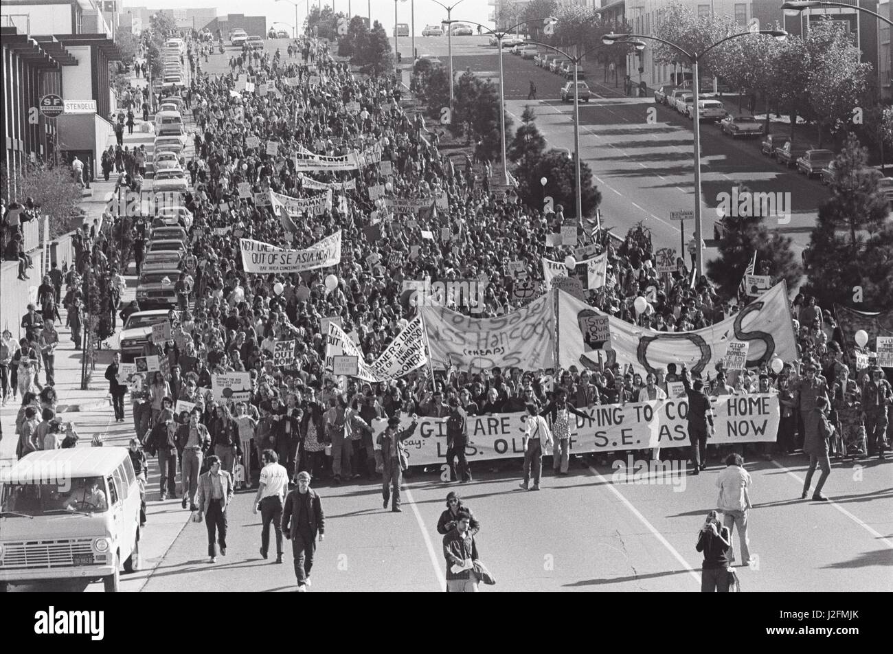 Berkeley in the 60s Riots Stock Photo - Alamy