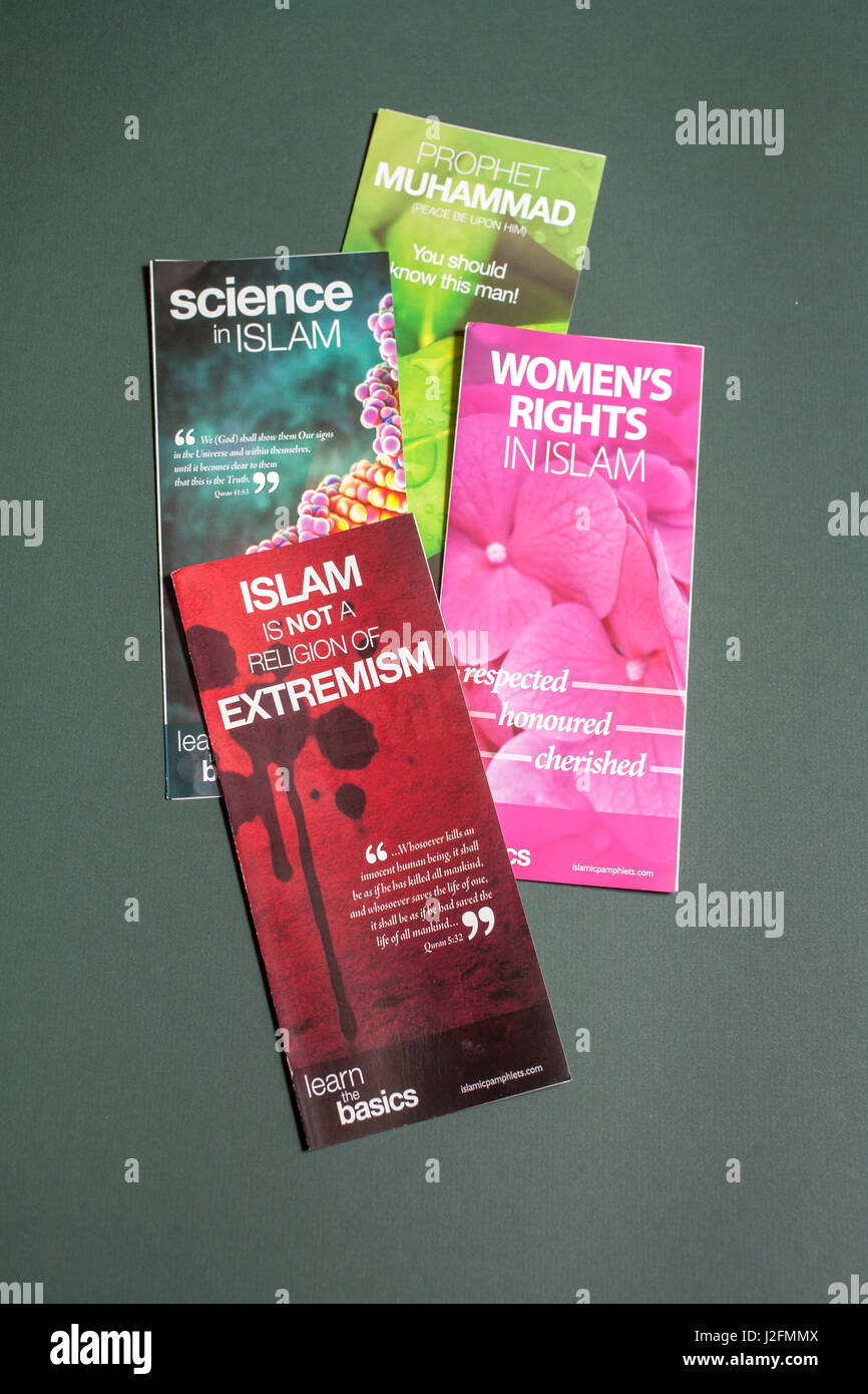 A group of brochures from an American Islamic society seeks to explain ...