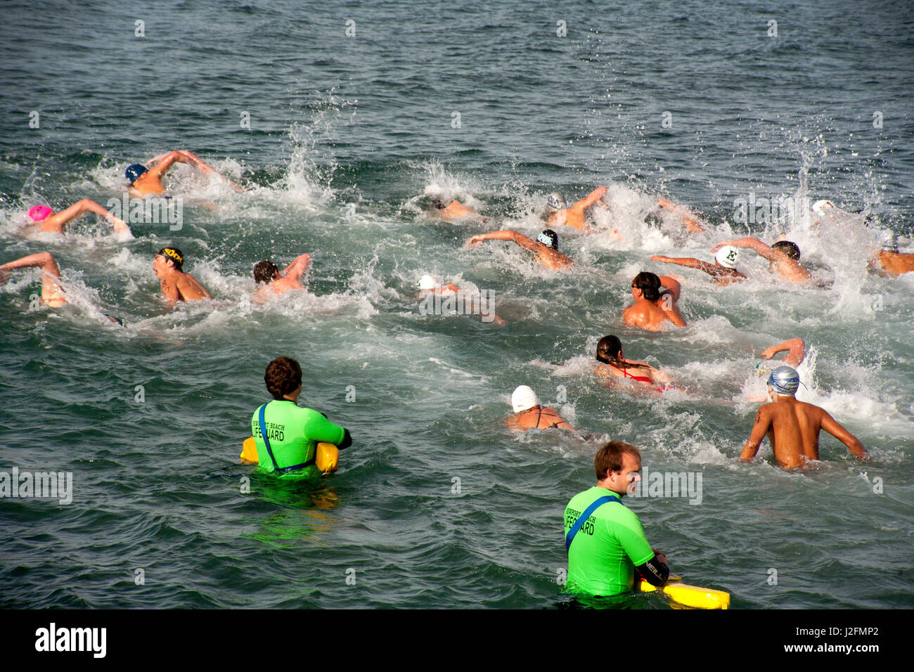 Instructions in swimming hi-res stock photography and images - Alamy