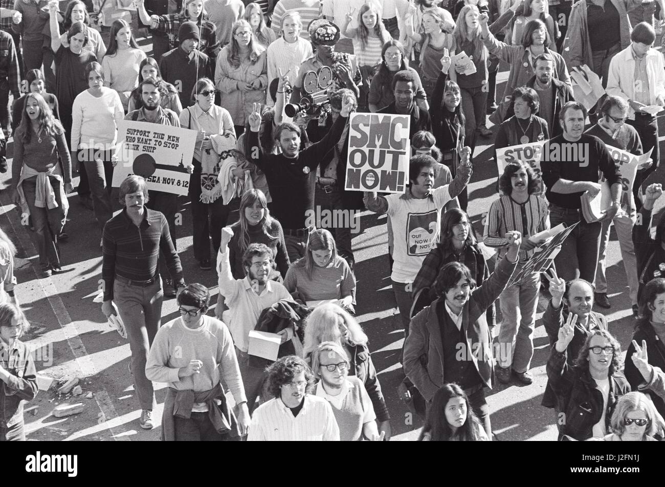 Berkeley in the 60s Riots Stock Photo - Alamy