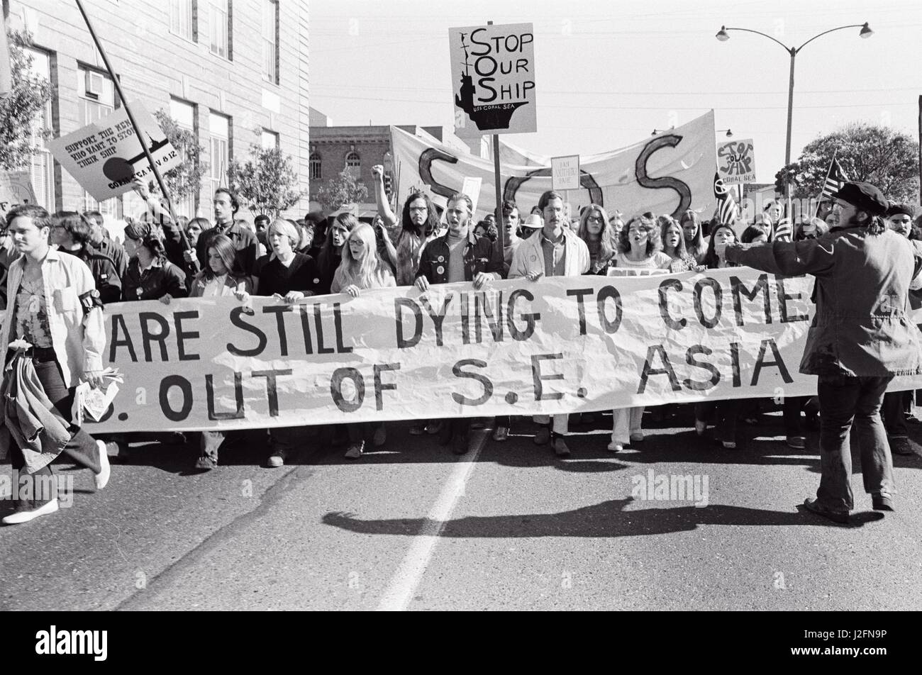 Berkeley in the 60s Riots Stock Photo - Alamy