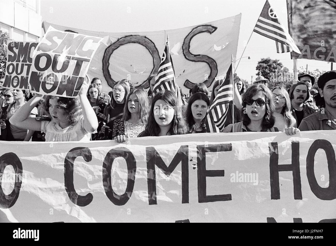 Berkeley in the 60s Riots Stock Photo - Alamy