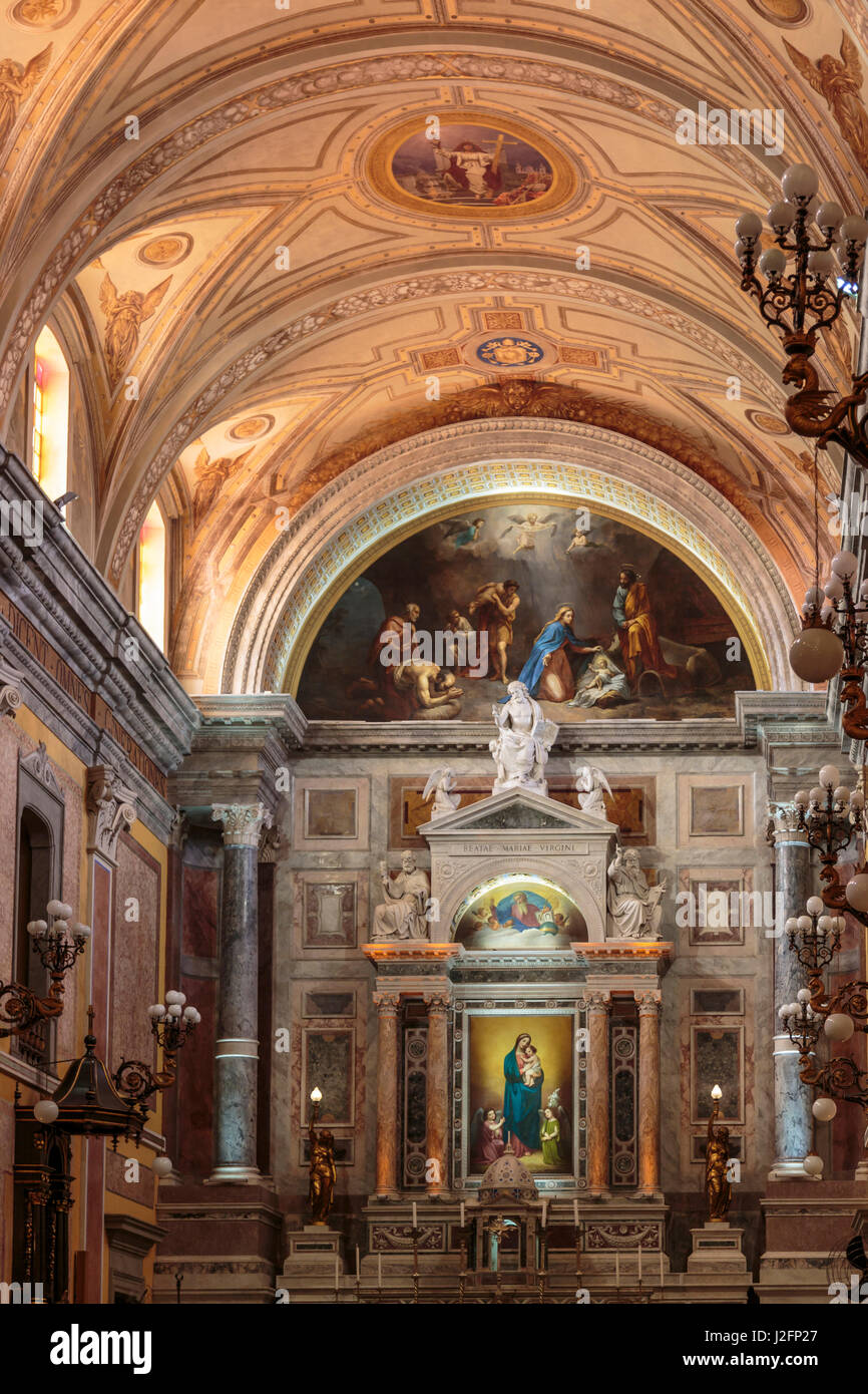 South America, Brazil, Belem. Interior of the Cathedral of Se Stock ...