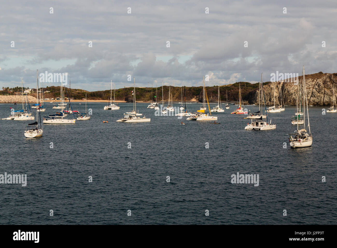 South America, Brazil, Fernando de Noronha. Saint Anthony Bay ...