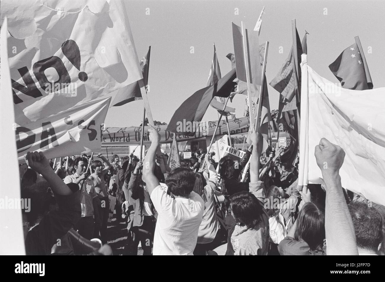 Berkeley in the 60s Riots Stock Photo - Alamy
