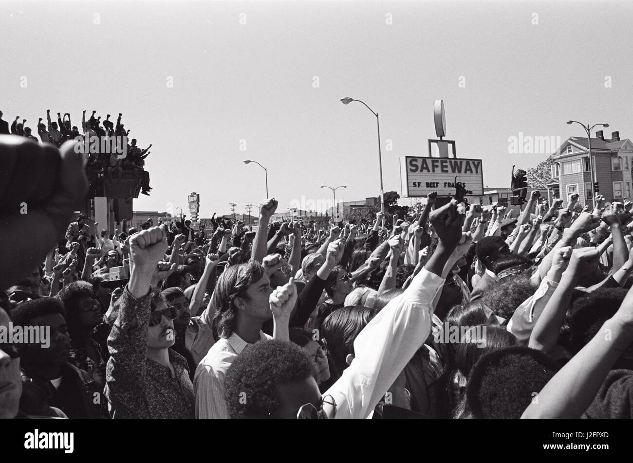 Berkeley in the 60s Riots Stock Photo - Alamy