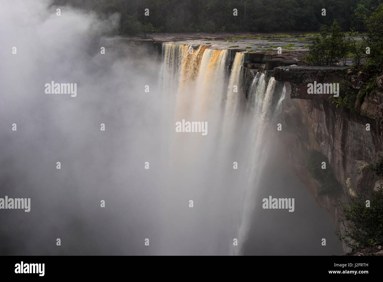 Kaieteur Falls, Guyana. Kaieteur Falls is the world's widest single ...