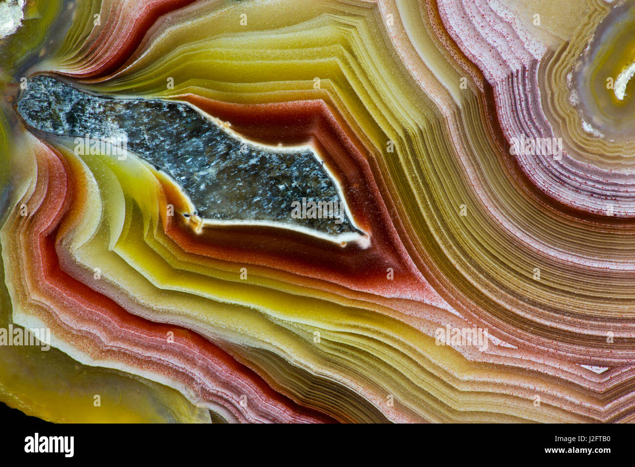 Mexican Banded Agate Quartzsite, Arizona Stock Photo - Alamy