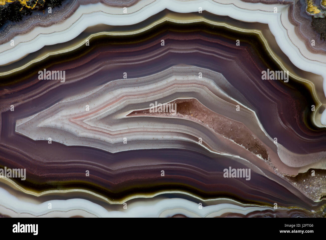 Banded Agate, Quartzsite, AZ Stock Photo - Alamy