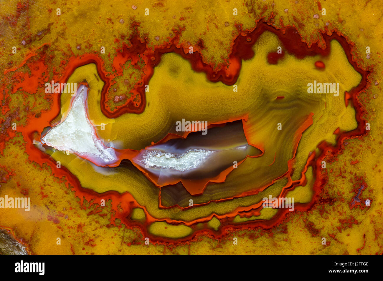 Banded Agate, Quartzsite, AZ Stock Photo - Alamy