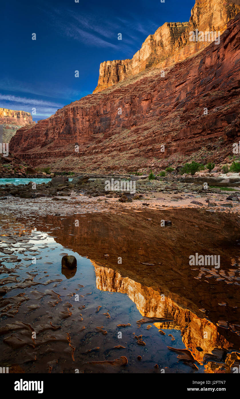 USA, Arizona, Grand Canyon, Colorado River, Float Trip, North Canyon ...