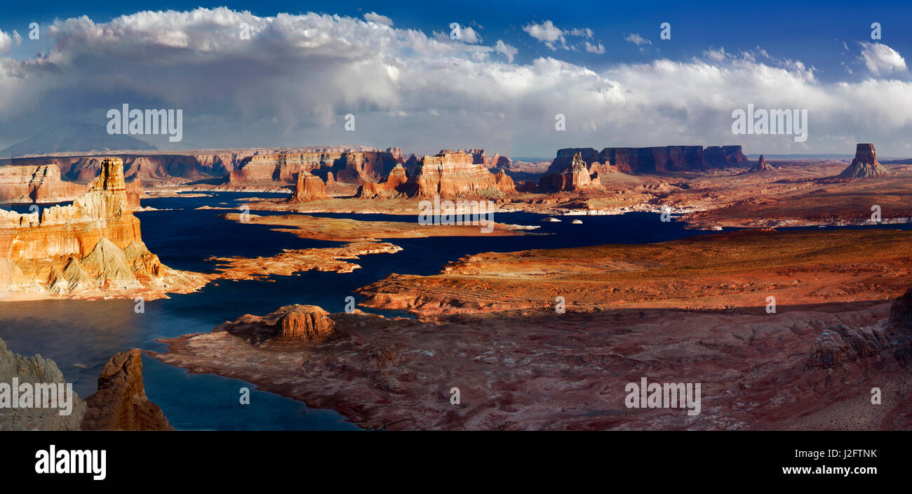 Sunset alstrom point lake powell hi-res stock photography and images ...