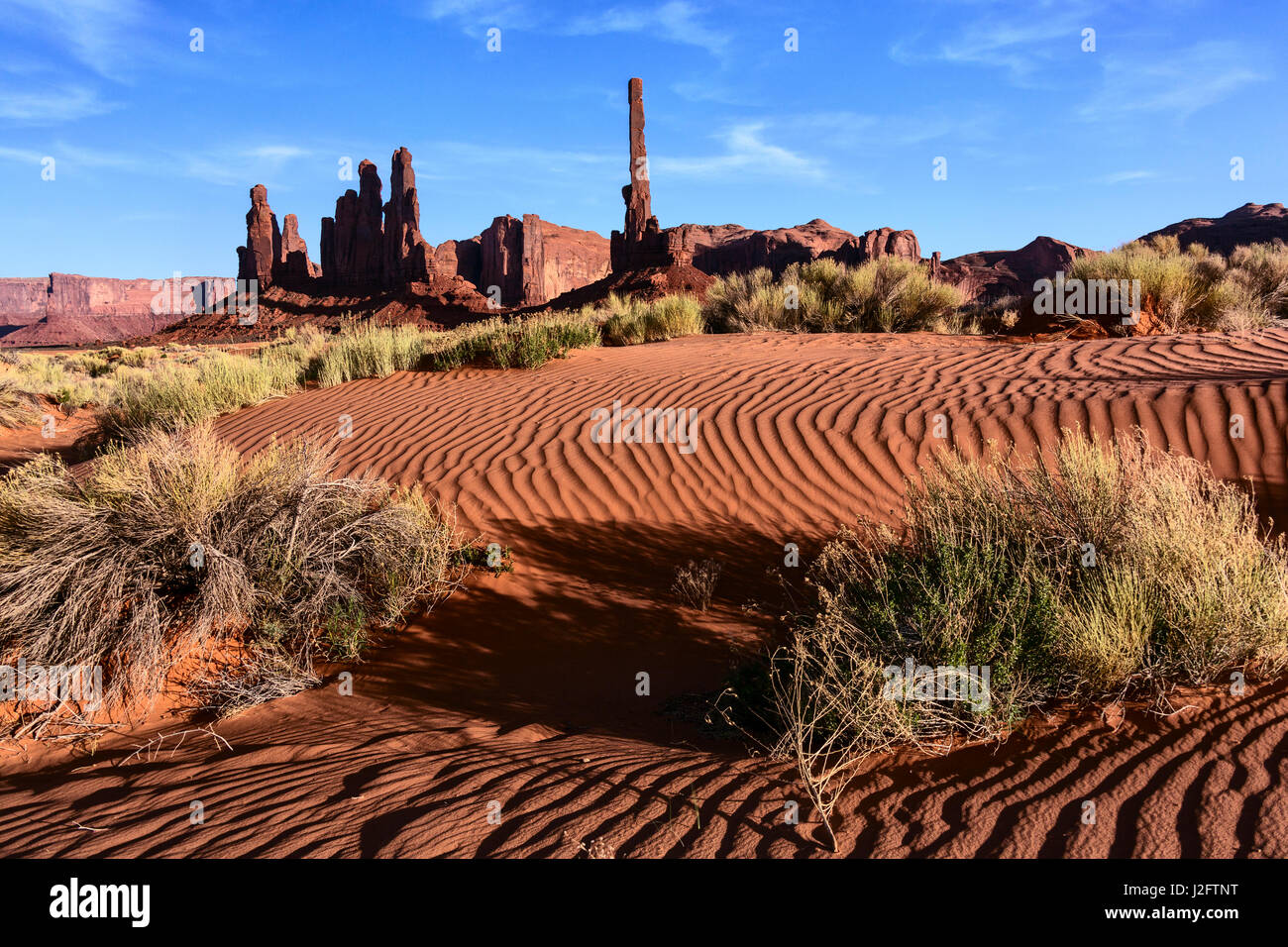 USA, Arizona, Monument Valley, Totem Pole Stock Photo - Alamy