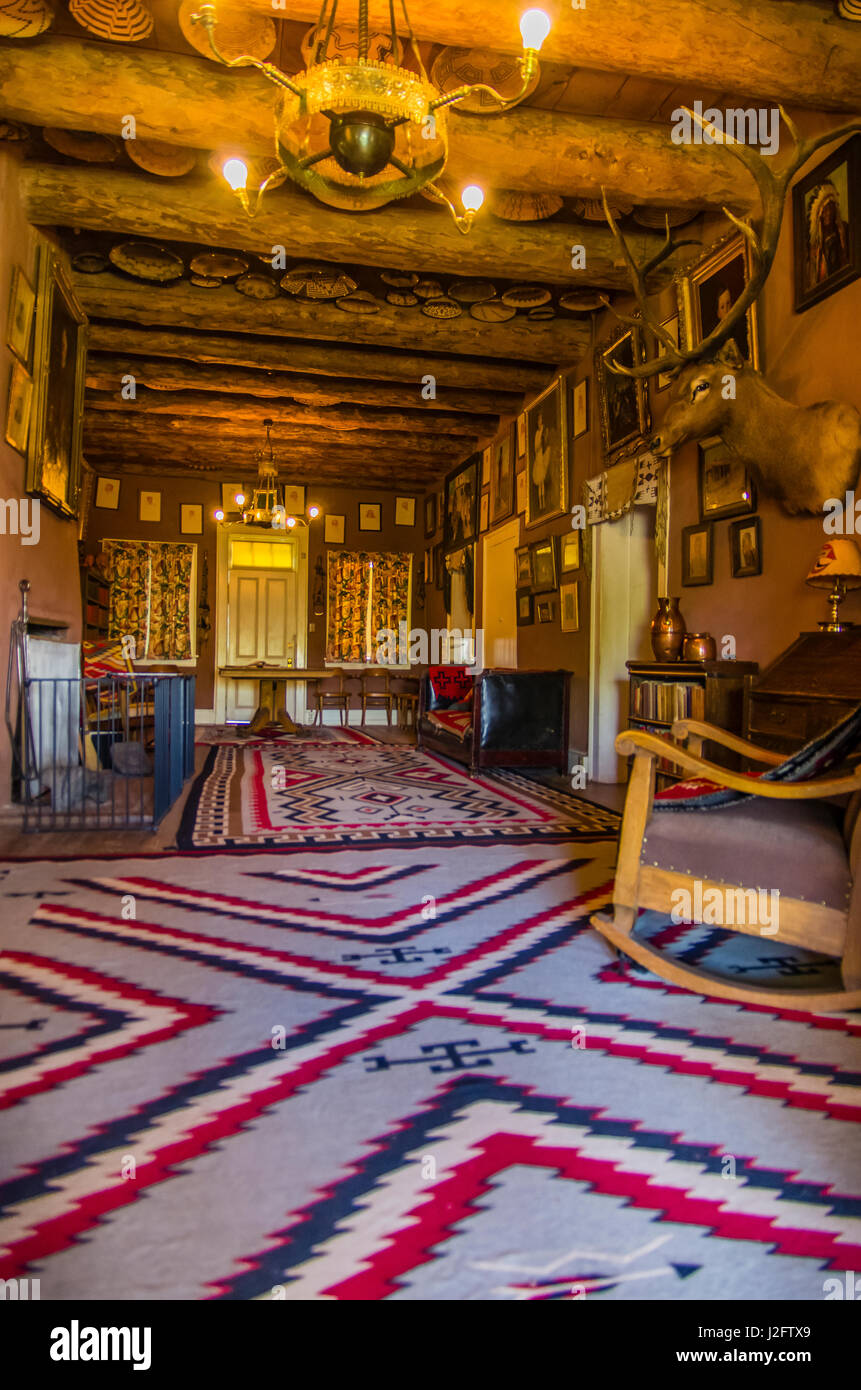 USA, Arizona, Hubbell Trading Post, Original pioneering trading post on ...