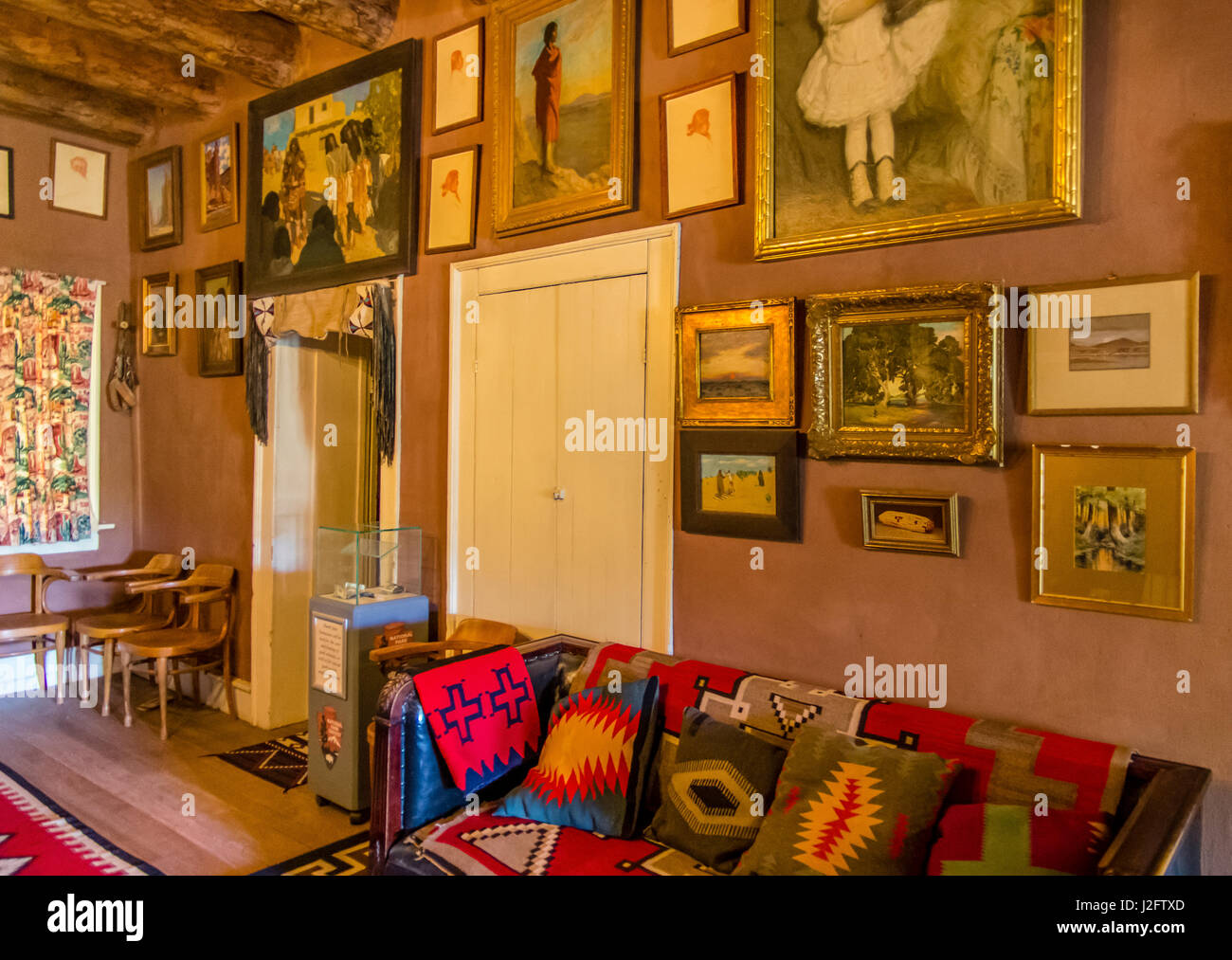 USA, Arizona, Hubbell Trading Post, Original pioneering trading post on ...