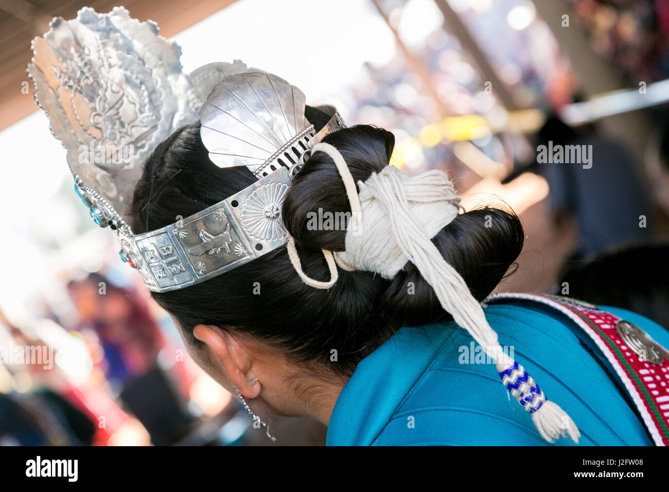 Navajo Nation, Window Rock, AZ. USA. Navajo Nation Fair. Miss Navajo ...