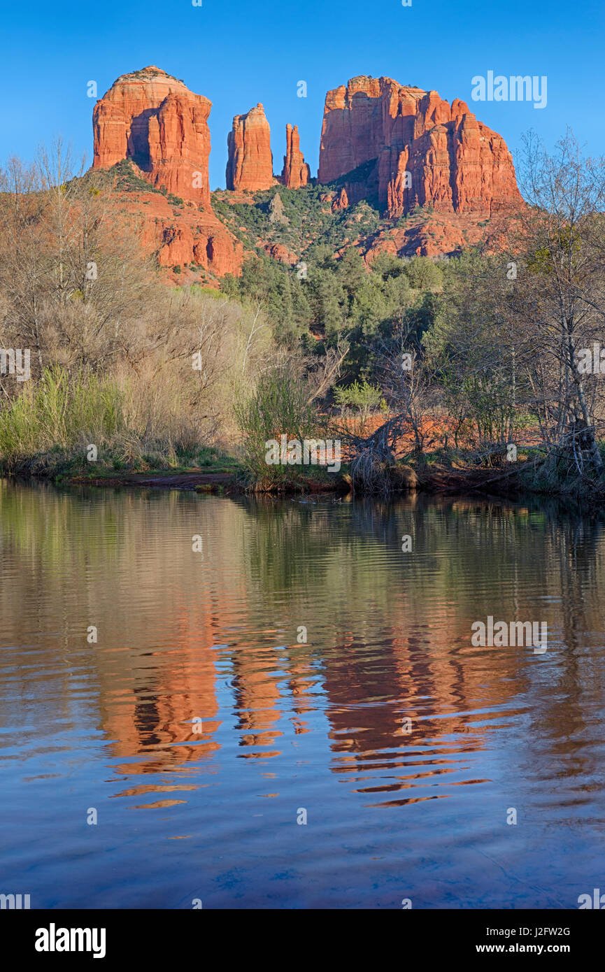 Arizona, Sedona, Crescent Moon Recreation Area, Red Rock Crossing ...