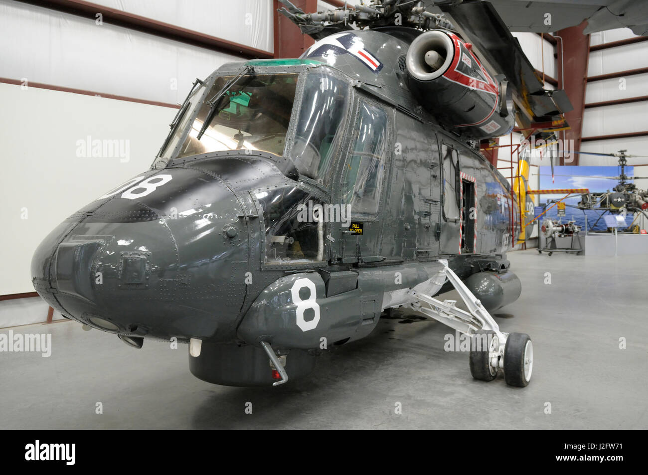 USA, Arizona, Tucson, PIMA Air and Space Museum. Kaman SH-2F Seasprite ...
