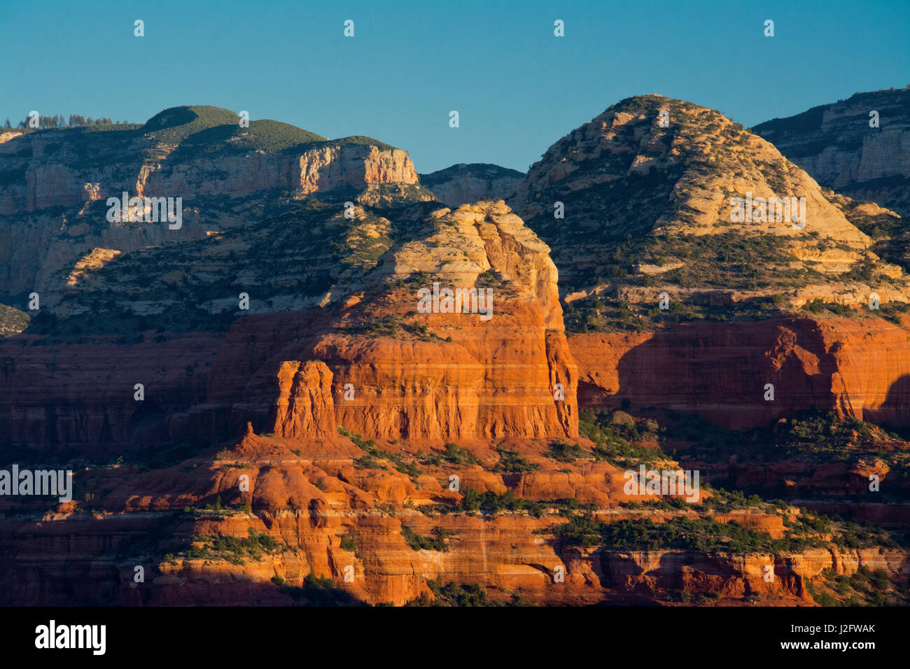 Aerial View, Red Rock Country, Sedona, Coconino National Forest ...