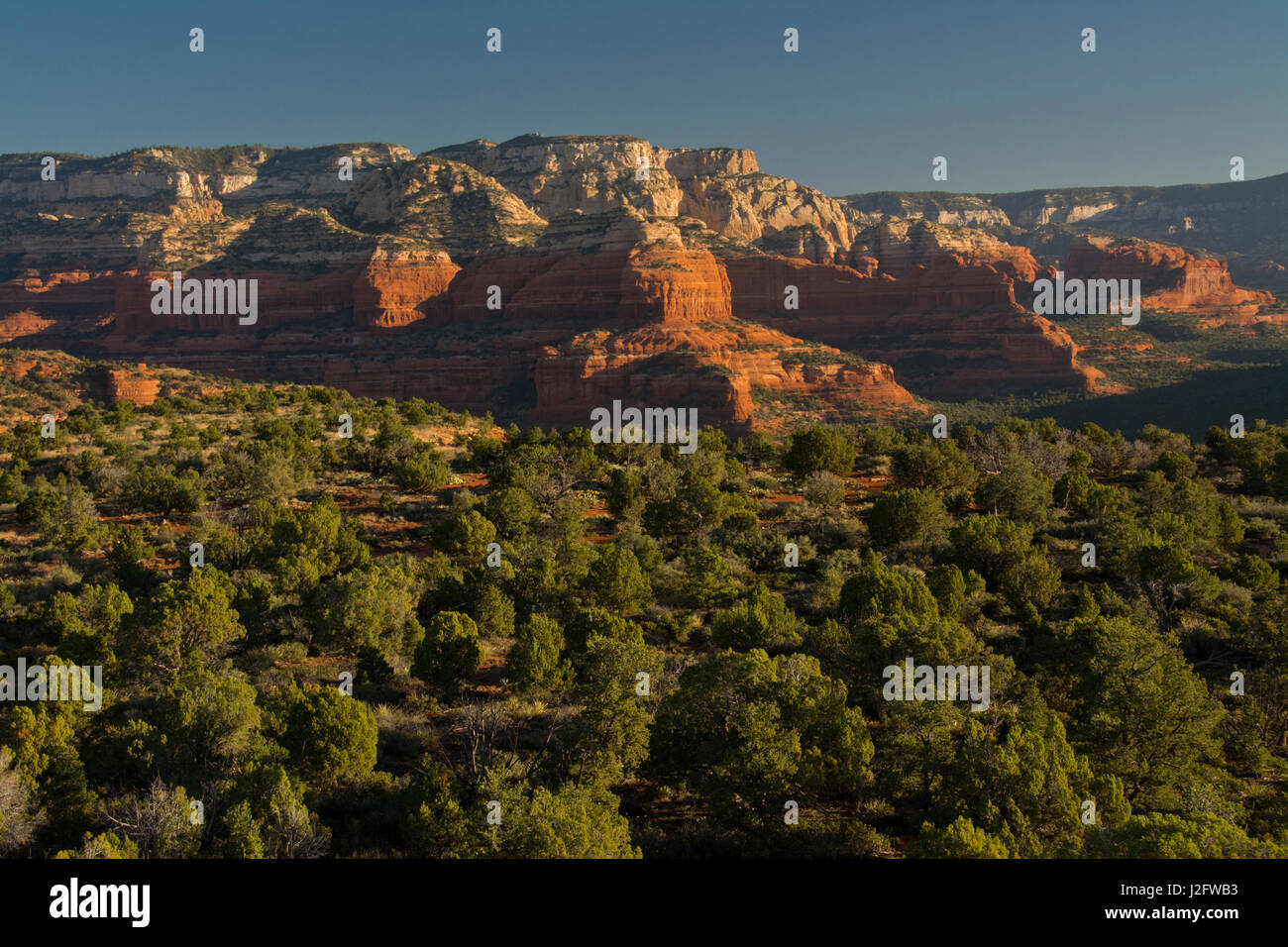 Aerial View, Red Rock Country, Sedona, Coconino National Forest ...