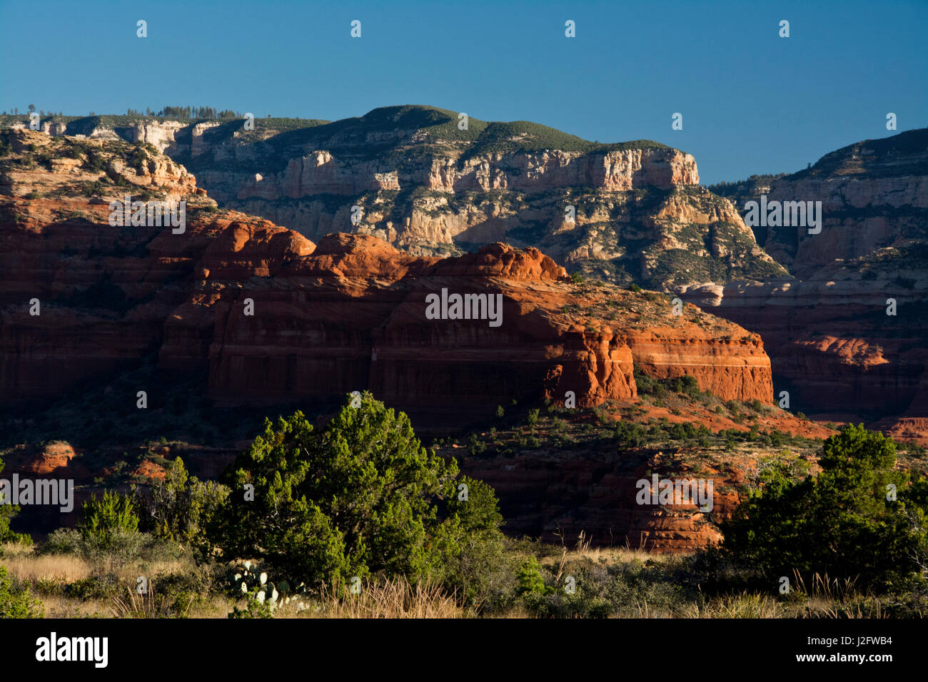 Aerial View, Red Rock Country, Sedona, Coconino National Forest ...