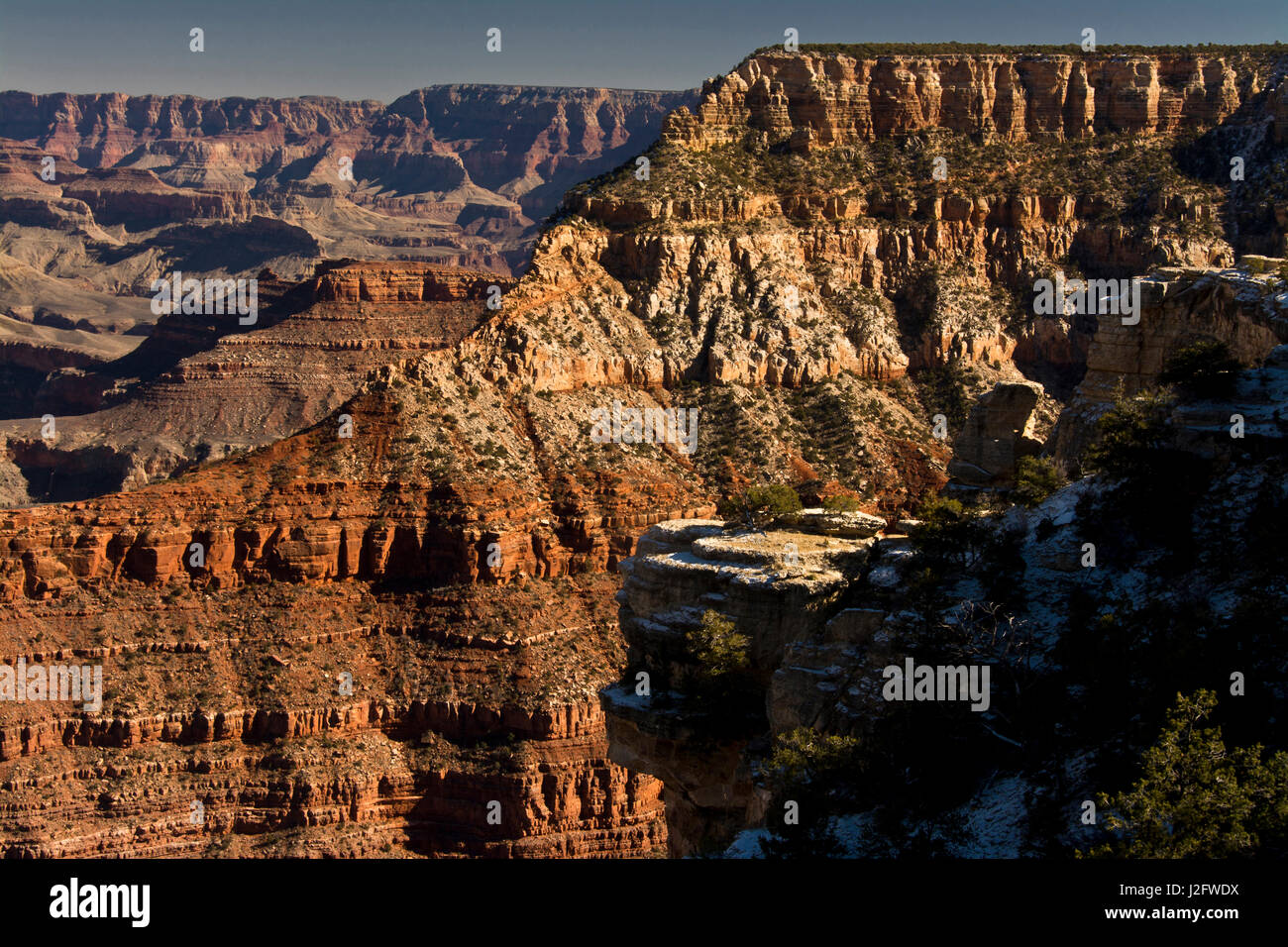 Mather Point, South Rim, Grand Canyon National Park, USA Stock Photo ...