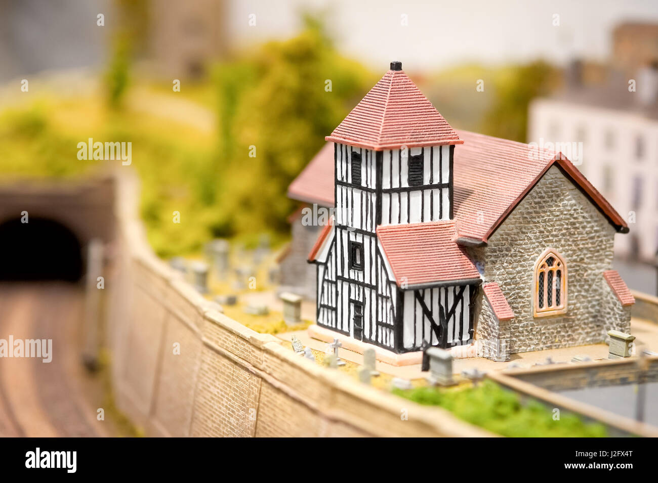 Miniature tudor village hi-res stock photography and images - Alamy