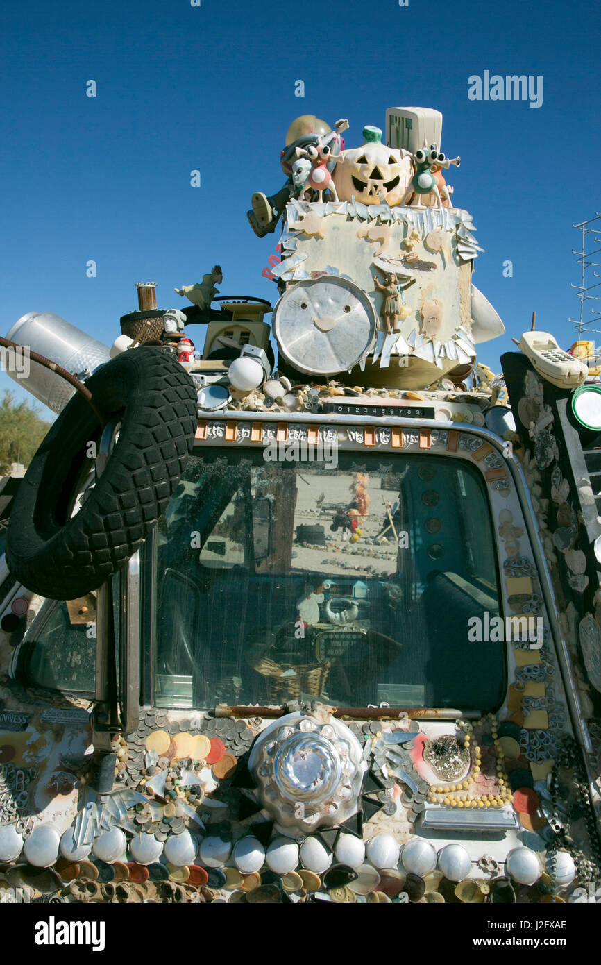 Salton Sea, California, USA. Slab City Commune Stock Photo - Alamy