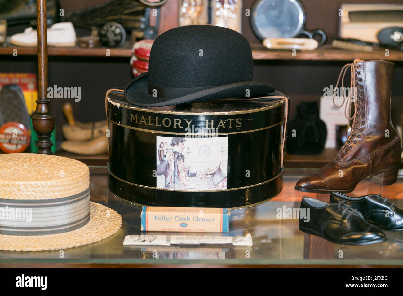 Palm Springs, California, USA. General Store Museum from the early 1900 ...