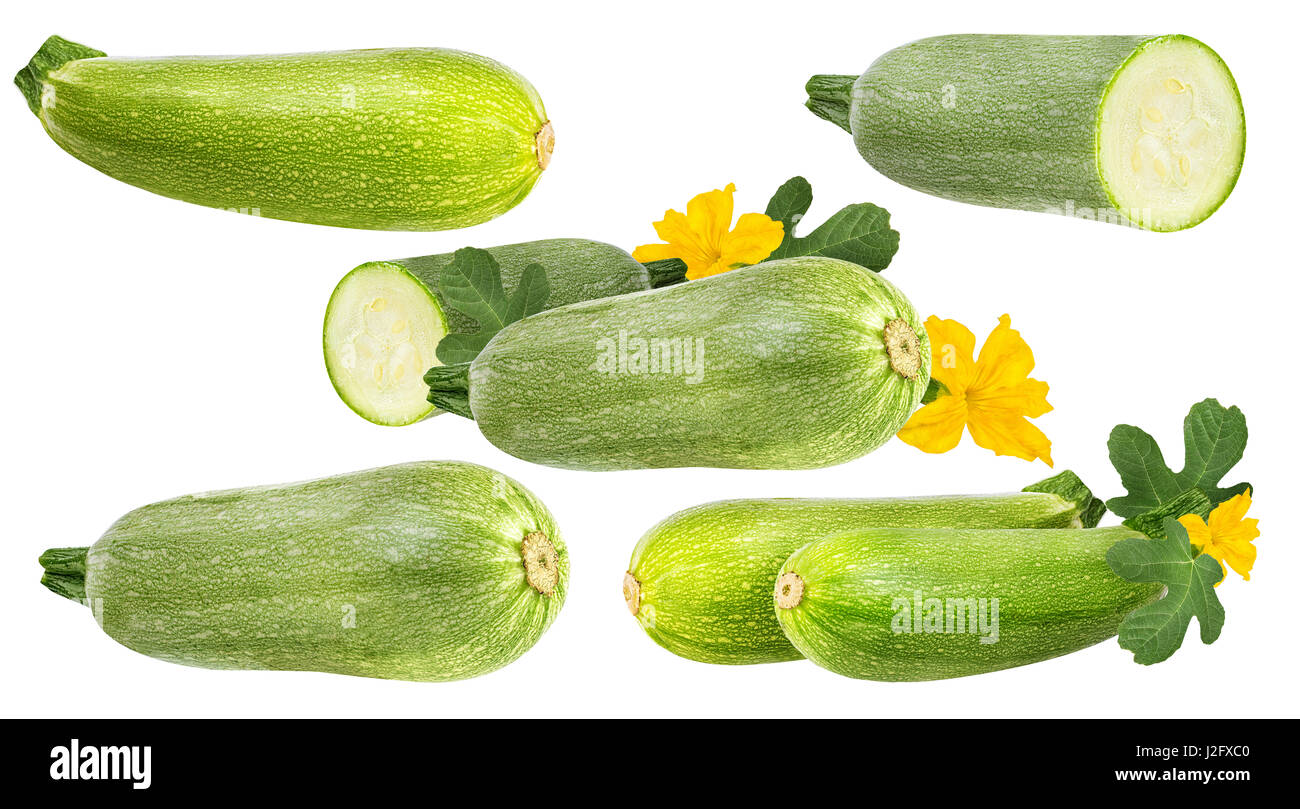 Fresh vegetable marrow isolated on white background Stock Photo - Alamy