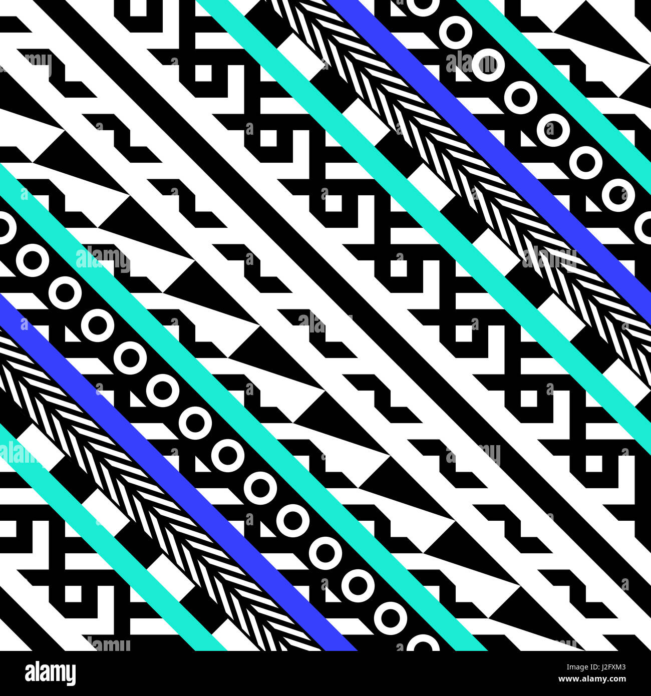 Retro style seamless stripe hi-res stock photography and images - Alamy