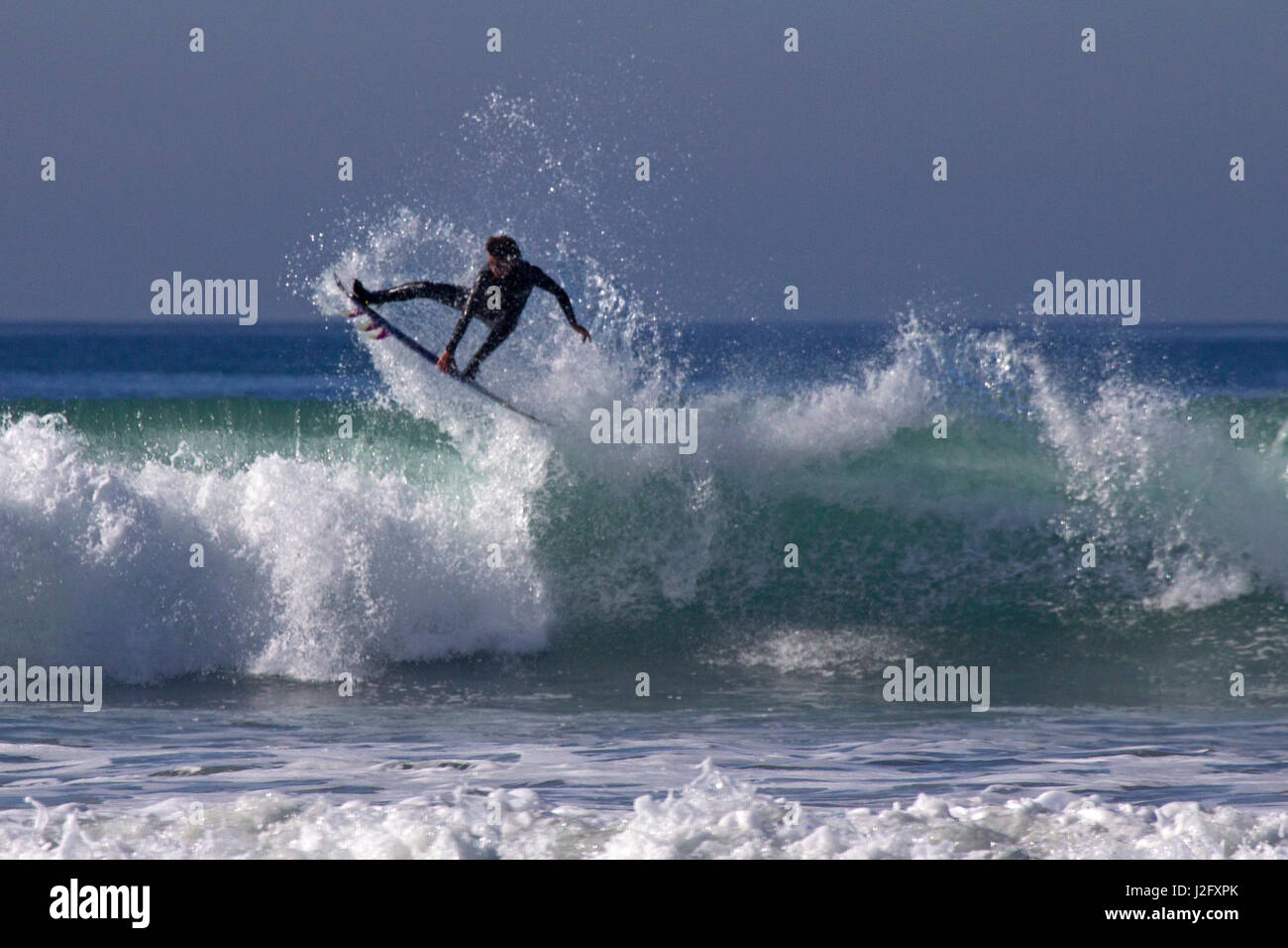 San diego surfer catching air hi-res stock photography and images - Alamy