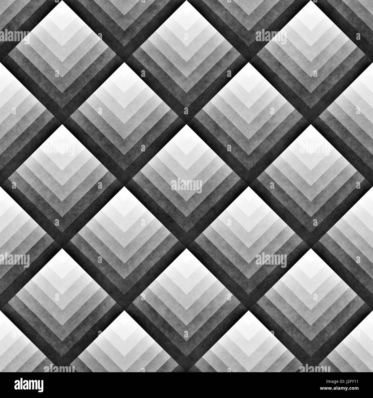 Seamles Gradient Rhombus Grid Pattern. Retro Monochrome Texture ...