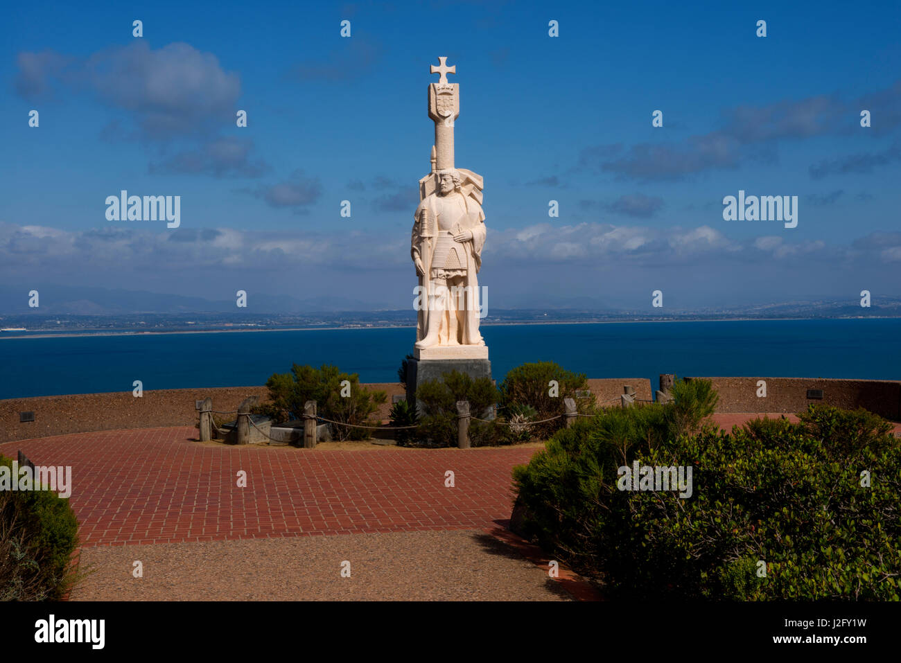 USA, California, Cabrillo National Monument, Juan Rodriguez Cabrillo ...