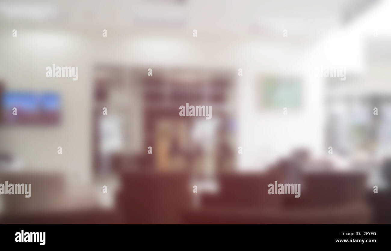 Abstract blur hospital and medical clinic interior for background Stock ...
