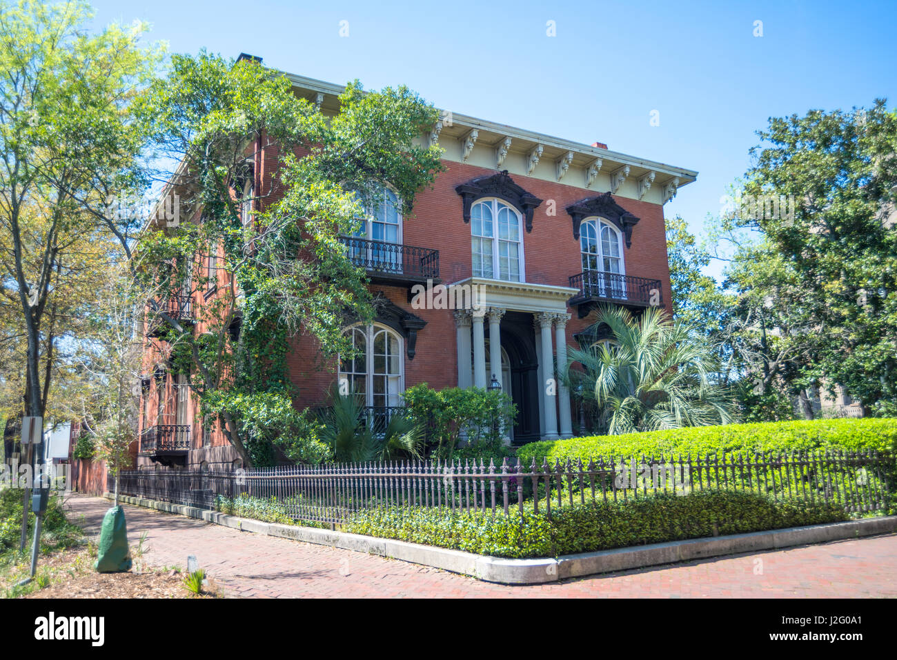 USA, Georgia, Savannah, Mercer House (Large format sizes available ...