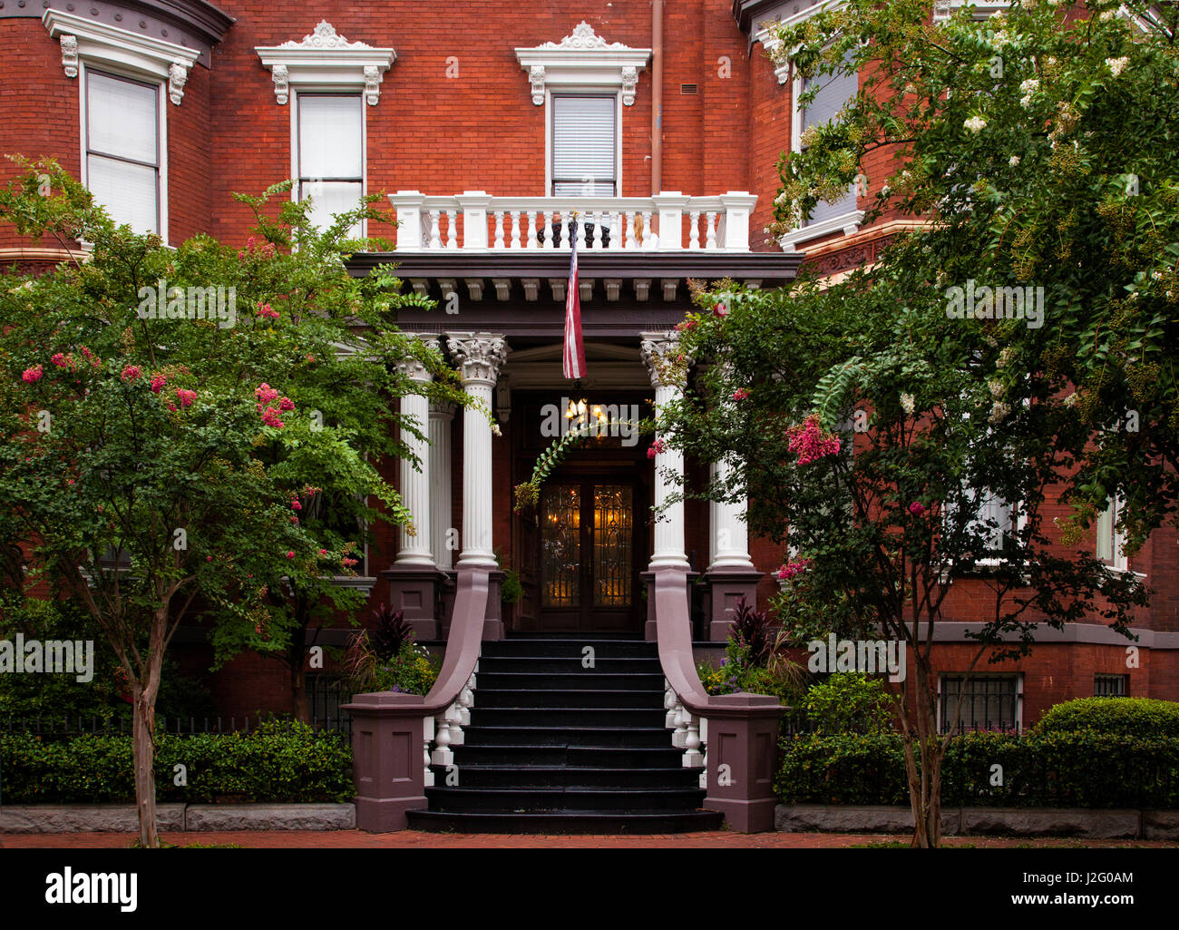 USA, Georgia, Savannah, Kehoe House in the Historic District Stock ...