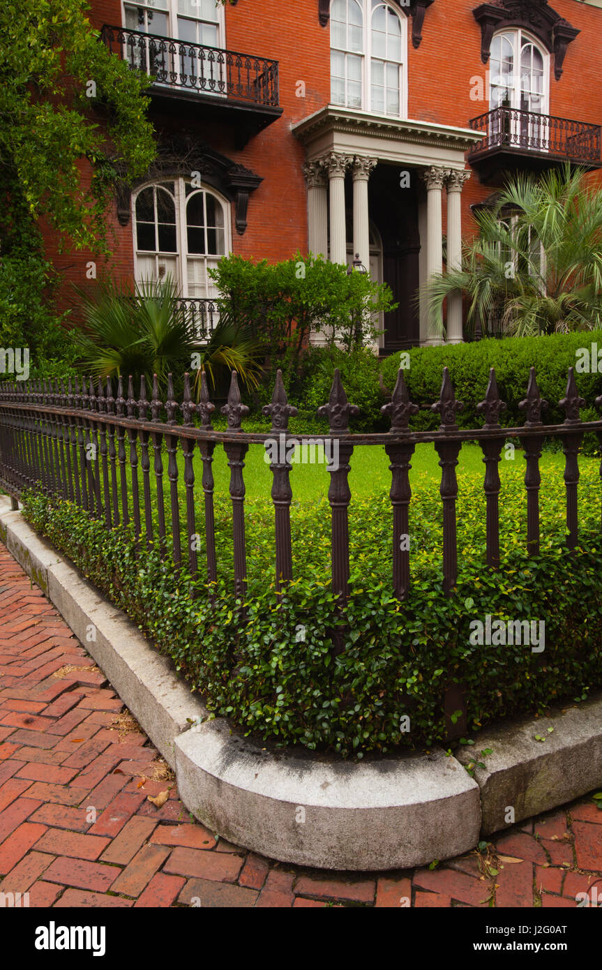 USA, Georgia, Savannah, Mercer Williams House in the Historic District ...