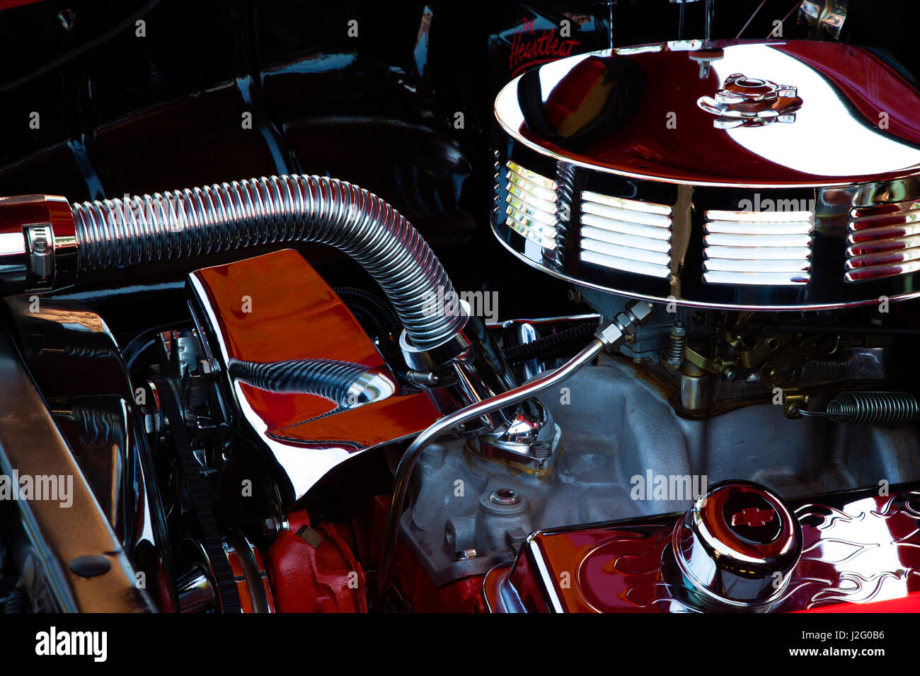 Engine in car hi-res stock photography and images - Alamy