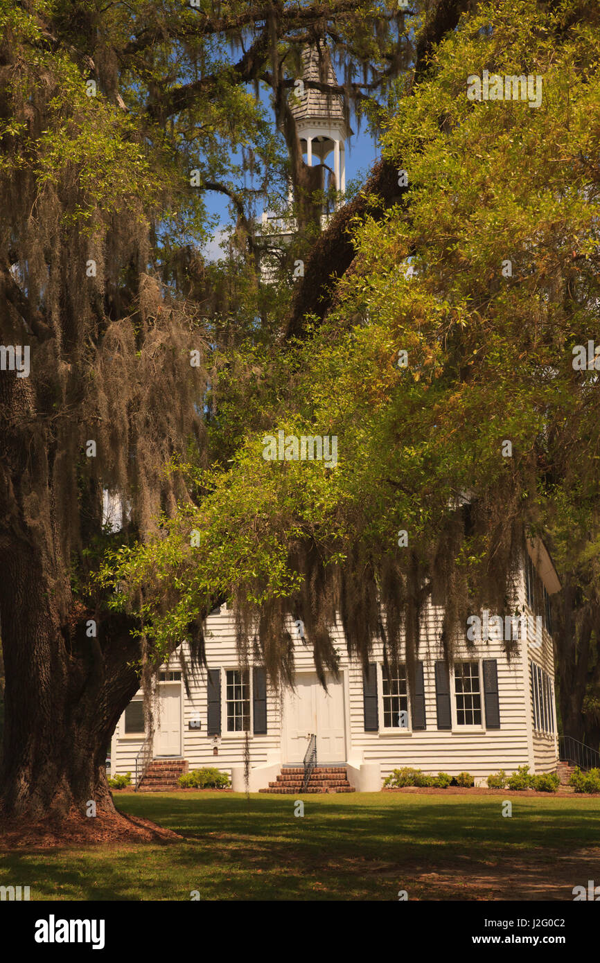 USA, Georgia, Midway, Historic wooden Midway Church Stock Photo - Alamy