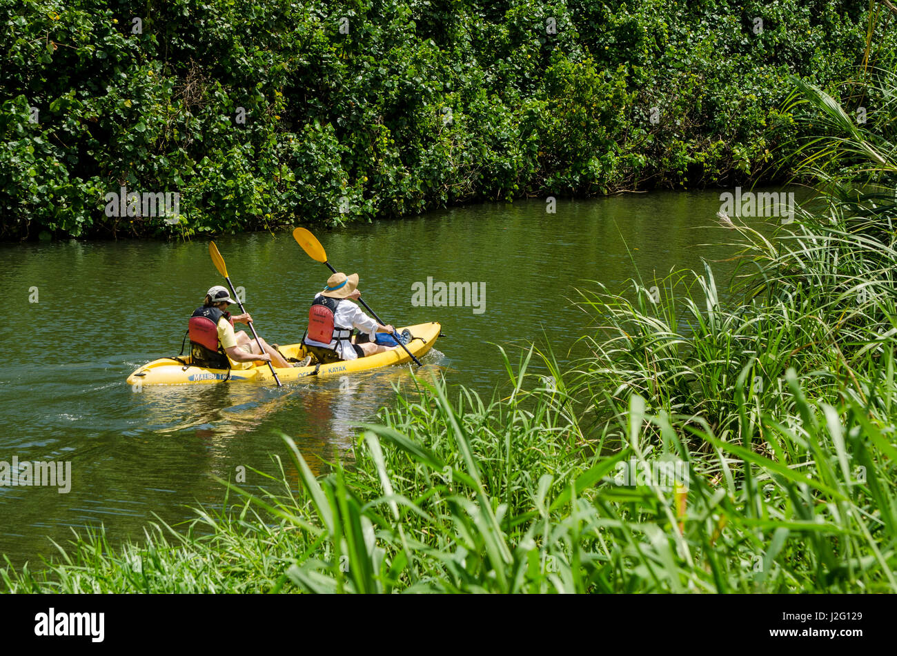 Wailua river kayaking hi-res stock photography and images - Alamy