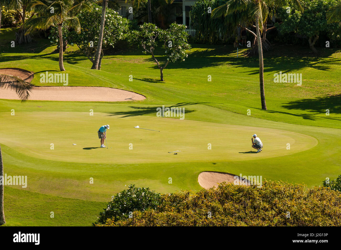 Ko Olina Golf Course, Makakilo, Oahu, Hawaii Stock Photo - Alamy