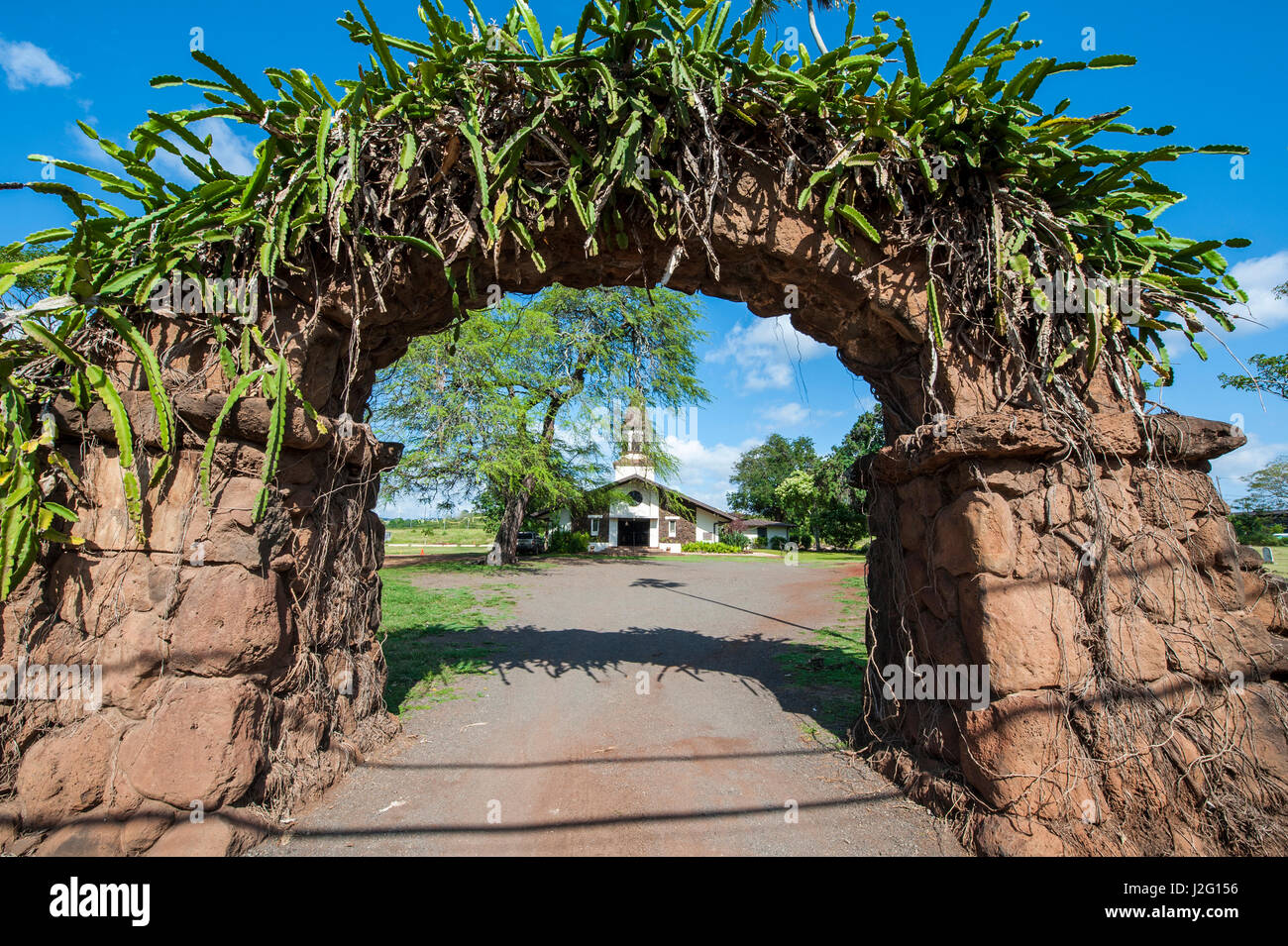Haleiwa church hi-res stock photography and images - Alamy